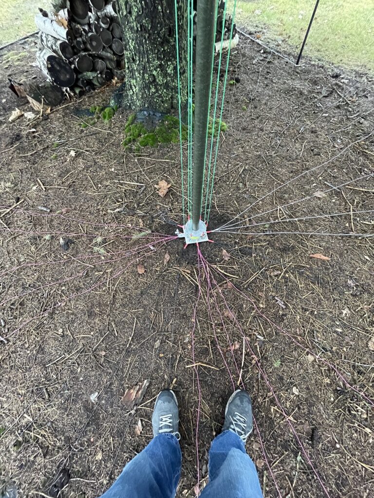 DIY Ground Mount HF Multi Band Vertical Antenna