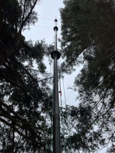 DIY Ground Mount HF Multi Band Vertical Antenna