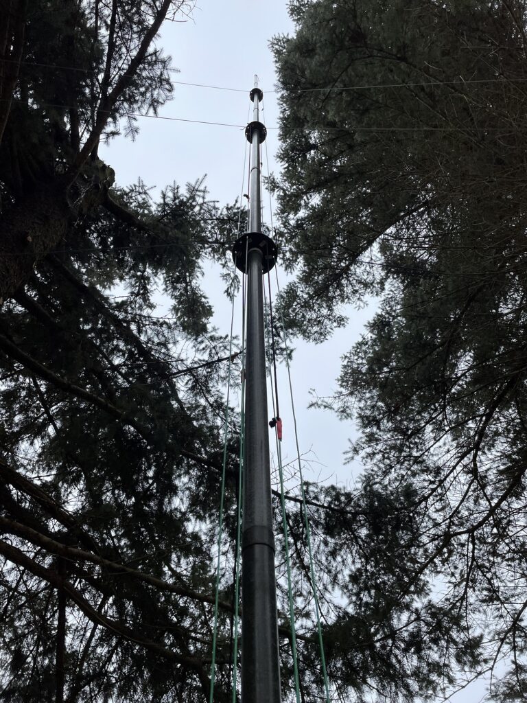 DIY Ground Mount HF Multi Band Vertical Antenna